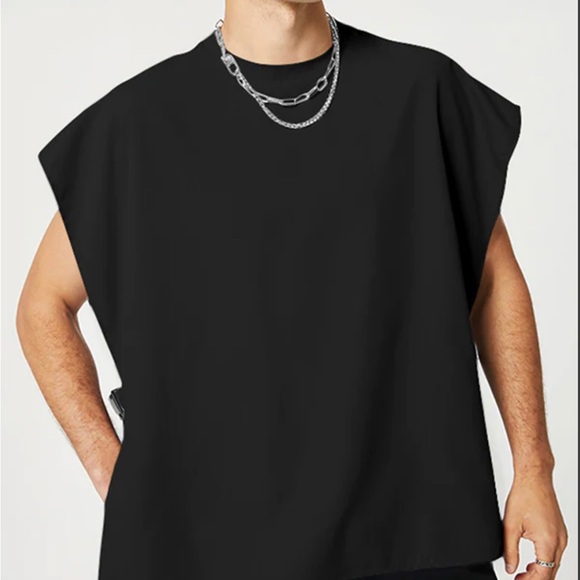 Incerun | Shirts | Mens Cut Open Sides Release Buckle Tshirt | Poshmark